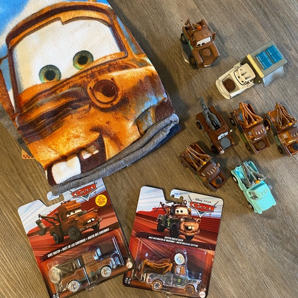 disney pixar cars mater | Toys | Disney Pixar Cars Mater Lot | Poshmark